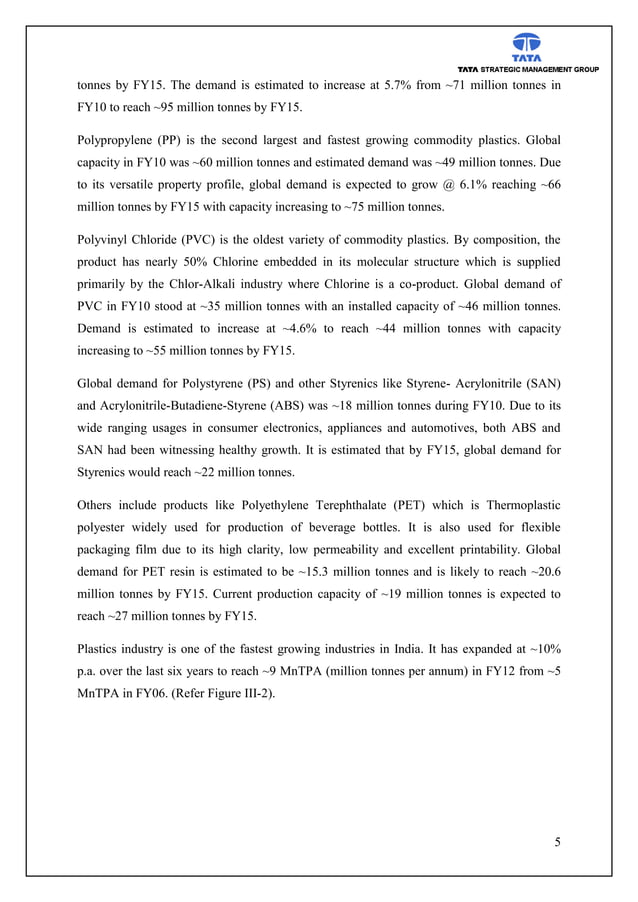 Opportunities in Engineering Plastics | PDF