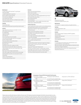 2013 Ford Escape Measurements
