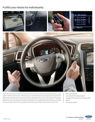 2013 ford _fusion_brochure | PDF