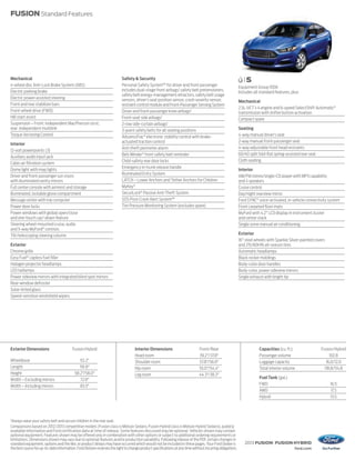 2013 ford _fusion_brochure | PDF