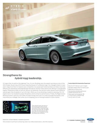 2013 ford _fusion_brochure | PDF