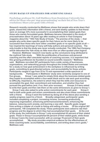 Professional Goal Setting | DOCX | Education