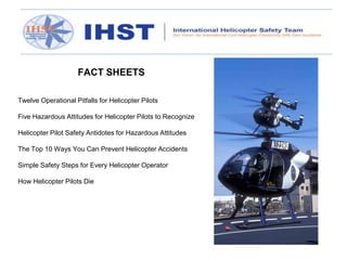 A Safety Snapshot of the U.S. Civil Helicopter Community | PPT
