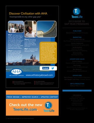 2013 Guide to Gap Year Programs | PDF