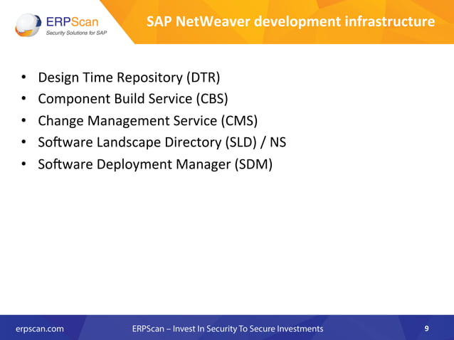SAP SDM Hacking | PPT