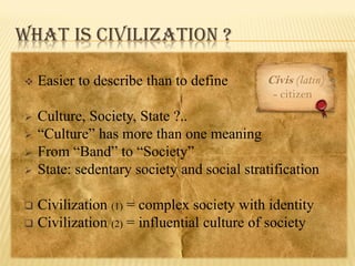 2013 History of Civilization - An Intro | PDF