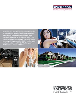 2013 Huntsman Corporate Brochure | PDF