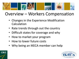 Insurance Issues for IKECA Owners/Operators | PPTX
