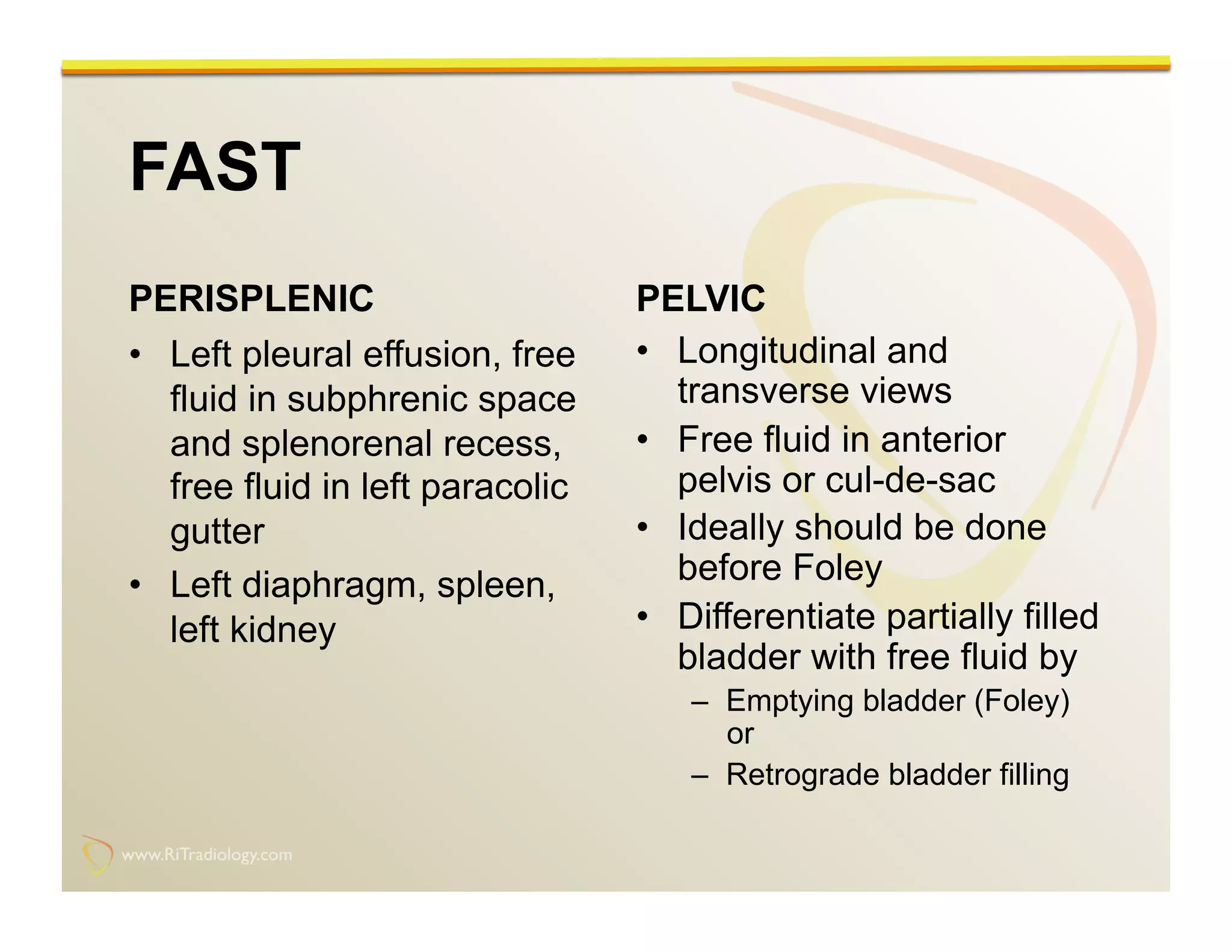 Imaging of Abdominal Trauma | PDF