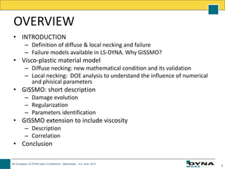 Diffuse and localized necking under plane stress in visco-plastic ...