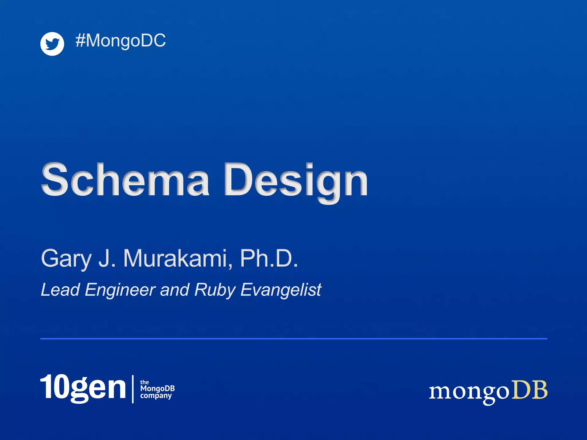 Schema Design | PPTX