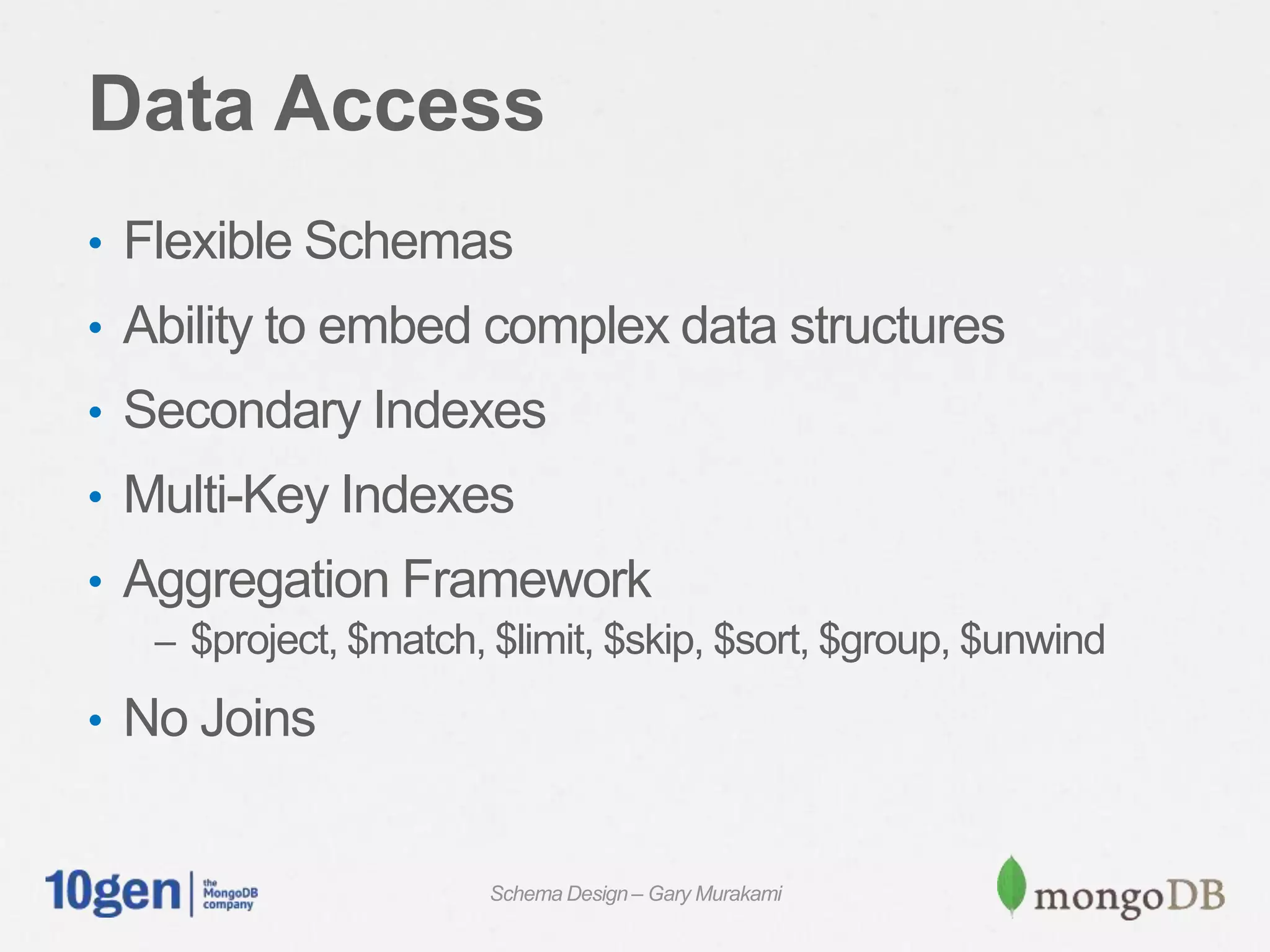 Schema Design | PPTX