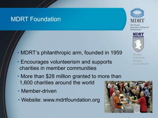 Manfaat Keanggotaan MDRT | PPTX
