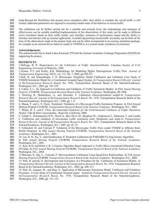 2013 methodology for the calibration of vissim in mixed traffic | PDF
