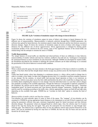 2013 methodology for the calibration of vissim in mixed traffic | PDF