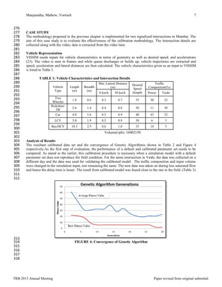 2013 methodology for the calibration of vissim in mixed traffic | PDF