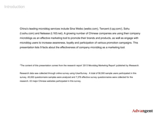 9 Facts About Microblog Marketing In China | PPT