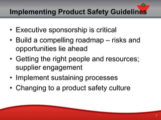 New ISO Consumer Product Safety Standard | PPTX
