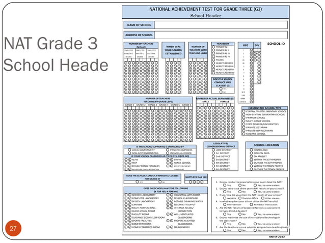 2013 nat test admin guidelines qc | PDF | Educational Assessment ...
