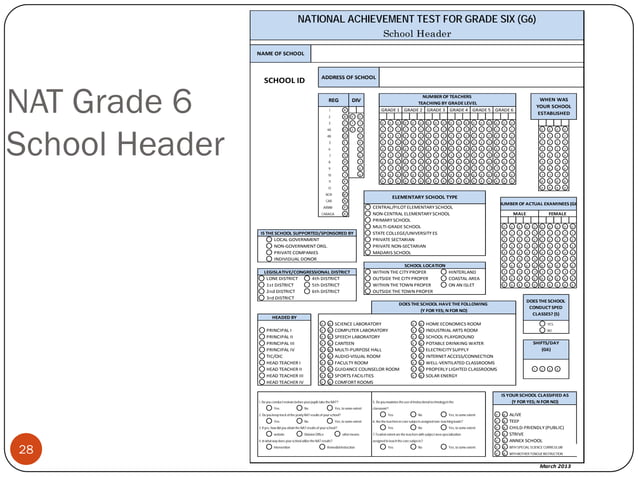 2013 nat test admin guidelines qc | PDF | Educational Assessment ...