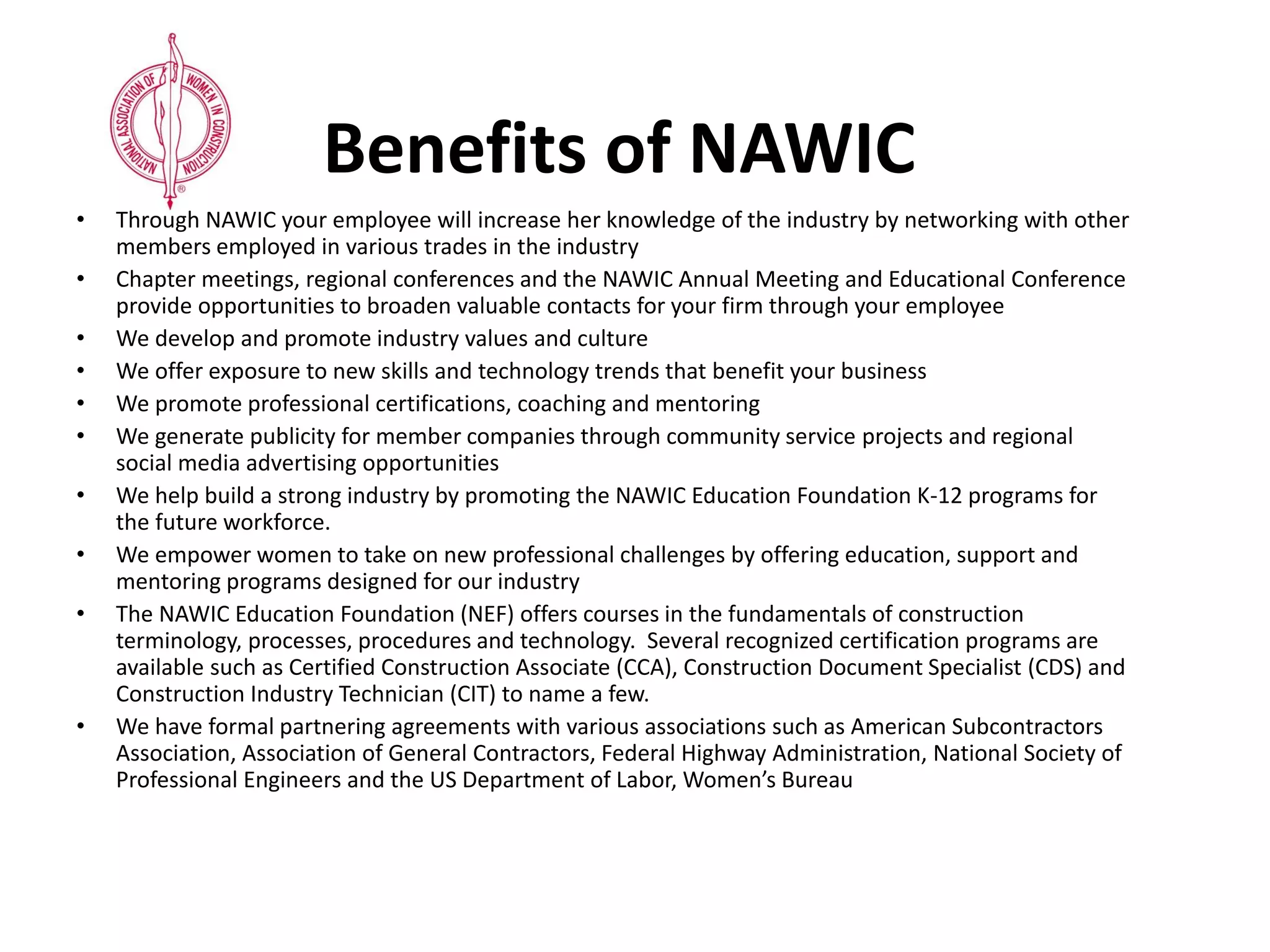 2013 nawic R7 Strategic plan presentation | PPT