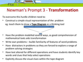 2013 newmans error analysis and comprehension strategies | PPT