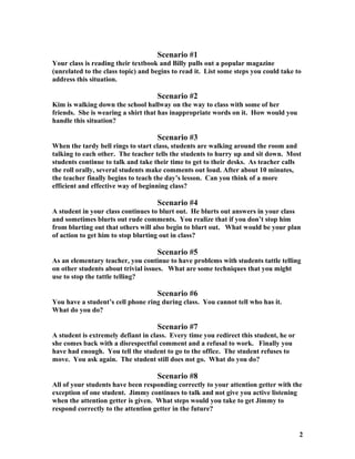 Powerful Classroom Management Strategies | DOC
