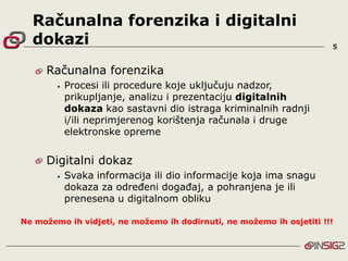 2013 obrada digitalnih dokaza | PPT