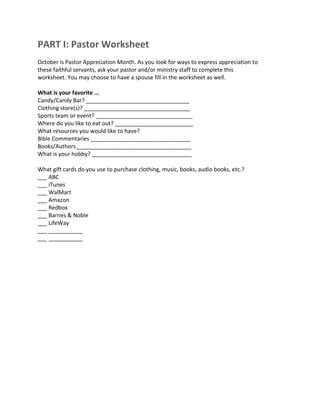 2013 october clergy appreciation month | DOCX