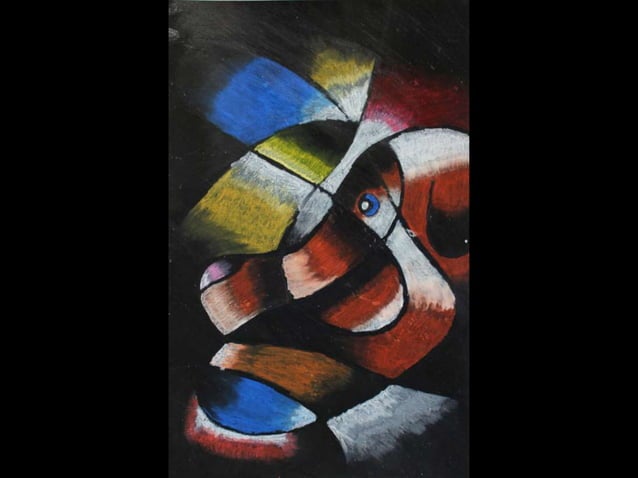 Impromptu drawings in oil pastel | PPT