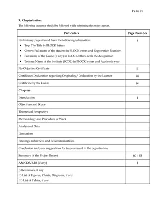 2013 pgdba all_spl_project_reportguideline | PDF