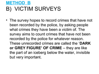 6 THREE WAYS OF MEASURING CRIME | PPT