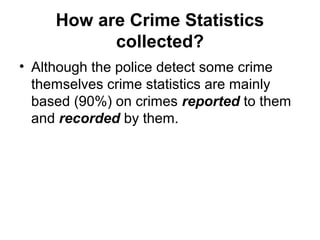 6 THREE WAYS OF MEASURING CRIME | PPT