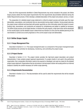 2013 Project Management Institute. A Guide To The Project Management Body Of Knowledge (PMBOK ...