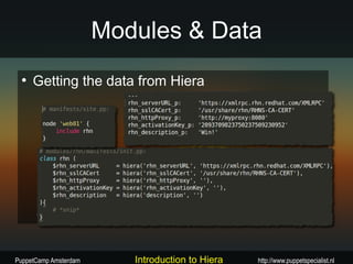 Introduction to Hiera | PPT