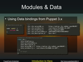 Introduction to Hiera | PPT