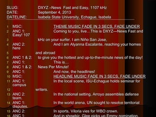DJ Lee's Radio Broadcasting | PPT