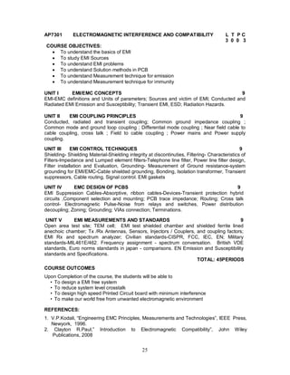 2013 regulation syllabus for m.e vlsi design | PDF
