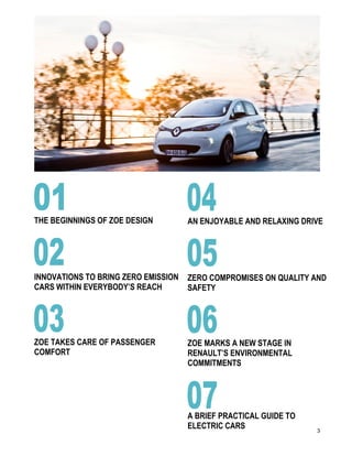 2013 Renault ZOE presskit | PDF | Auto Type | Automotive