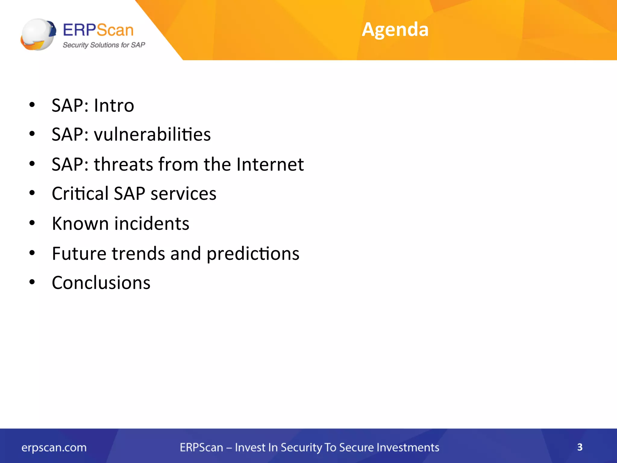SAP security in figures | PDF