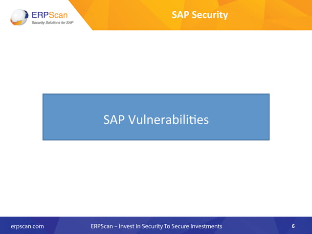 SAP security in figures | PDF