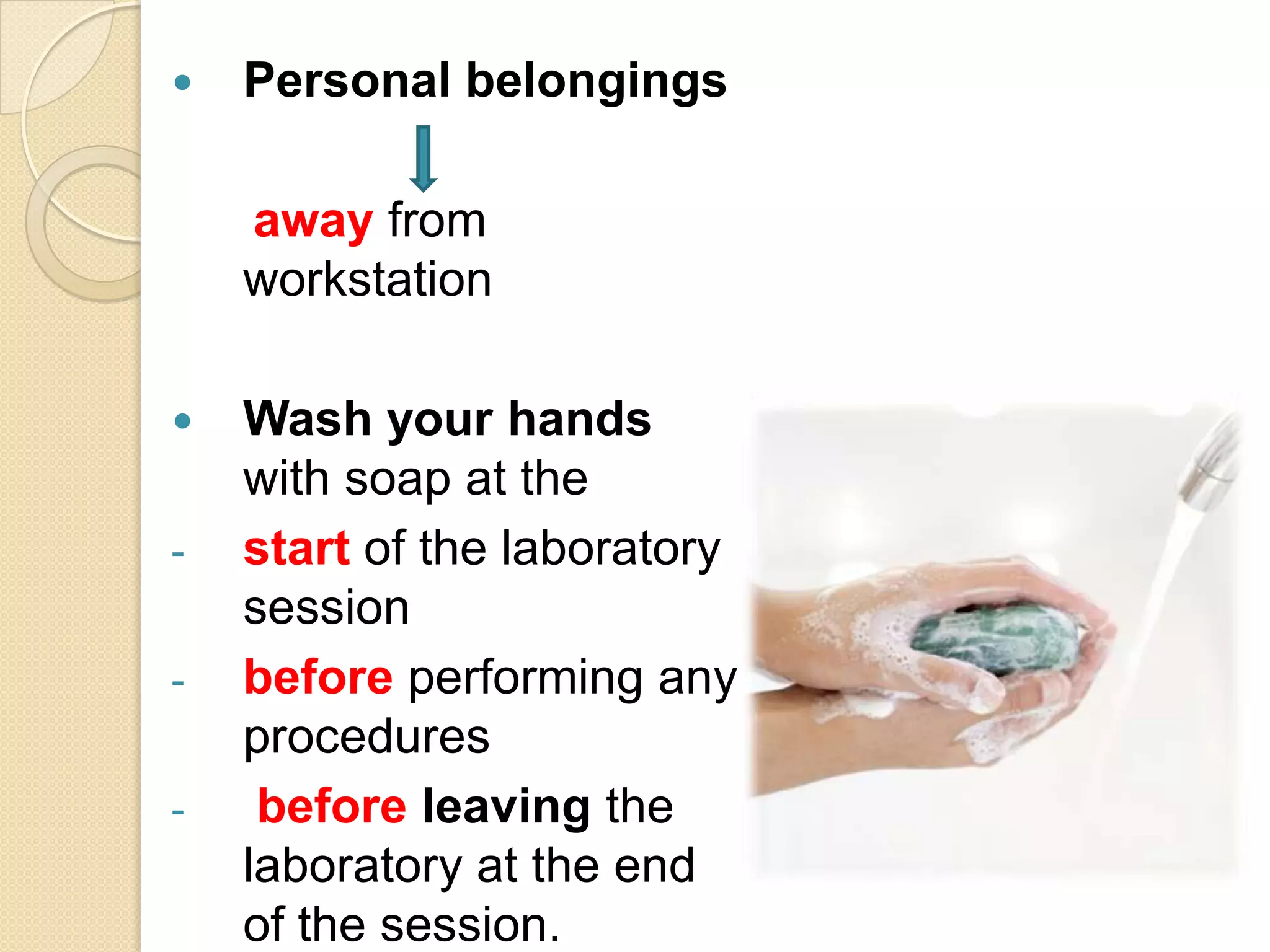 PPE & Safety in Lab - Prac. Microbiology | PPTX
