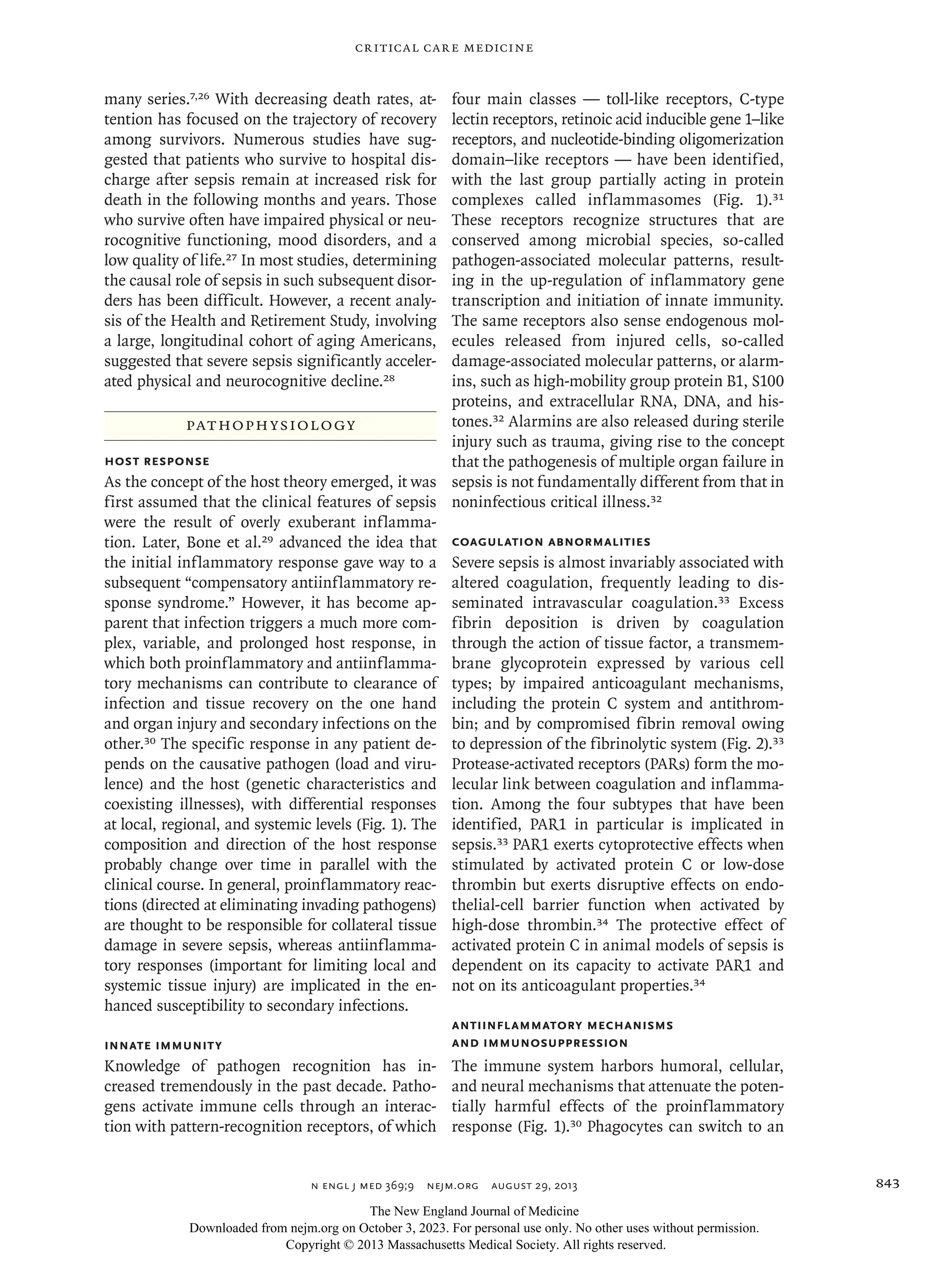 2013 SEVERE SEPSIS AND SEPTIC SHOCK.pdf 2023 | PDF