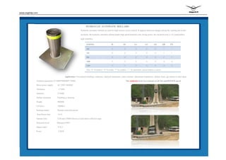 2013 shanghai Angel DP bollards catalogue | PDF