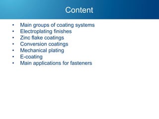 Overview of coatings in the automotive industry | PDF