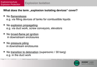 SMART Explosion Isolation | PPT