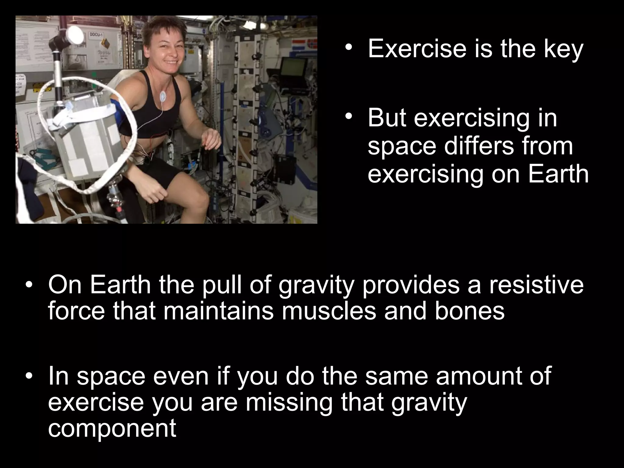 Human Physiology and Anatomy in Space 2013 | PPT