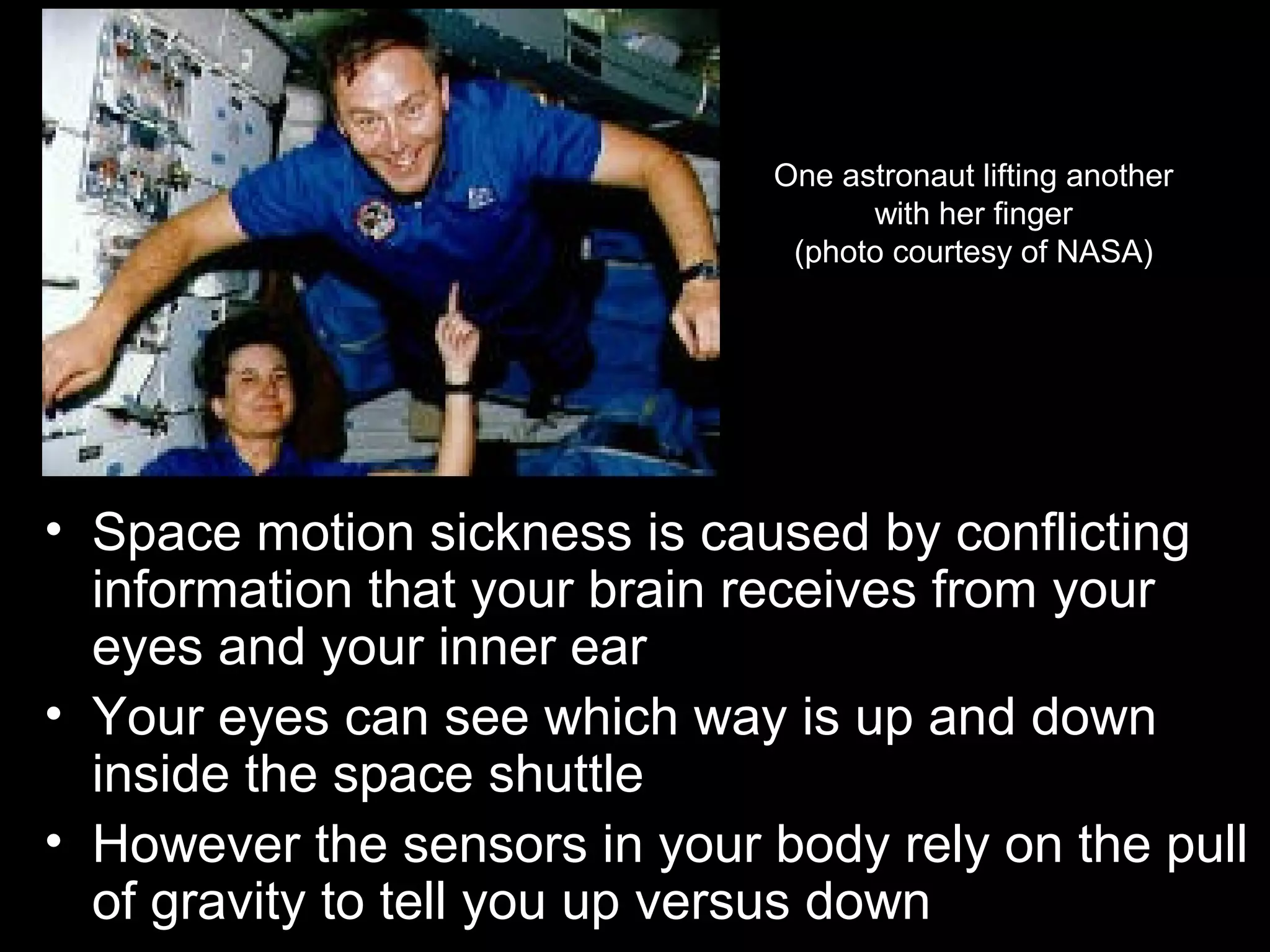 Human Physiology and Anatomy in Space 2013 | PPT