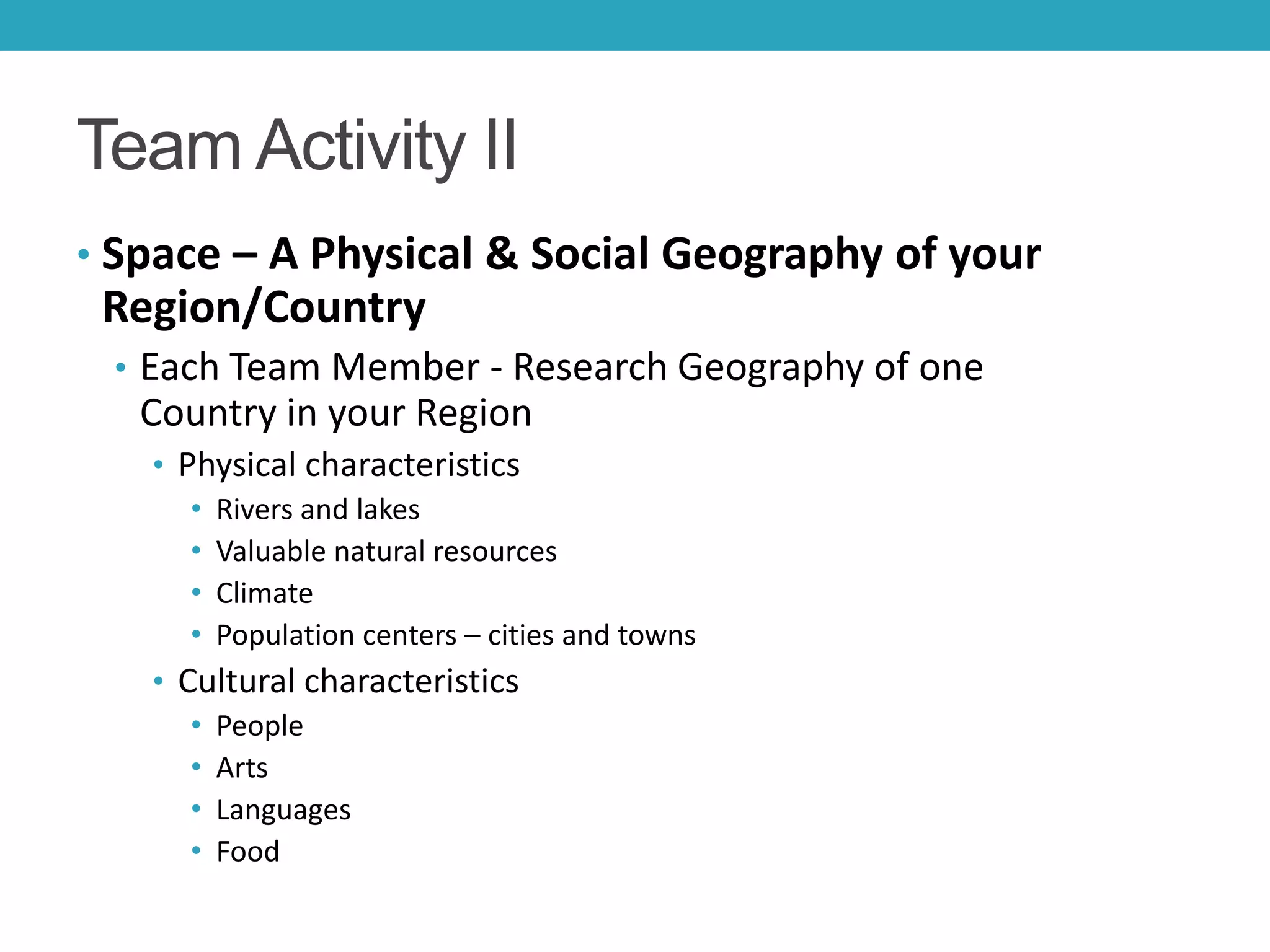 2013 spring history 141 - team activity ii | PPTX
