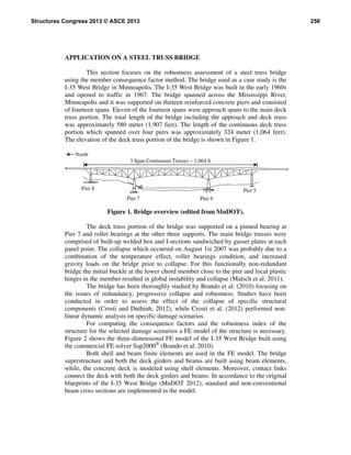 Robustness Assessment of a Steel Truss Bridge | PDF